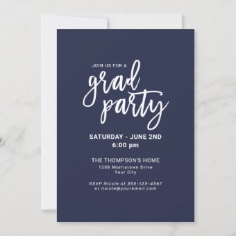 Combined Graduation Party Invitation | Zazzle