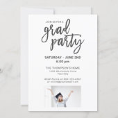 Combined Graduation Party Two Photos Invitation | Zazzle