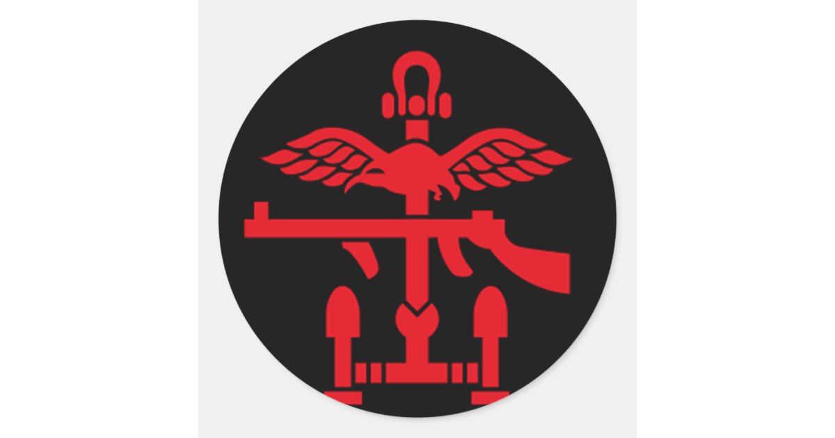 Combined Operations Classic Round Sticker | Zazzle