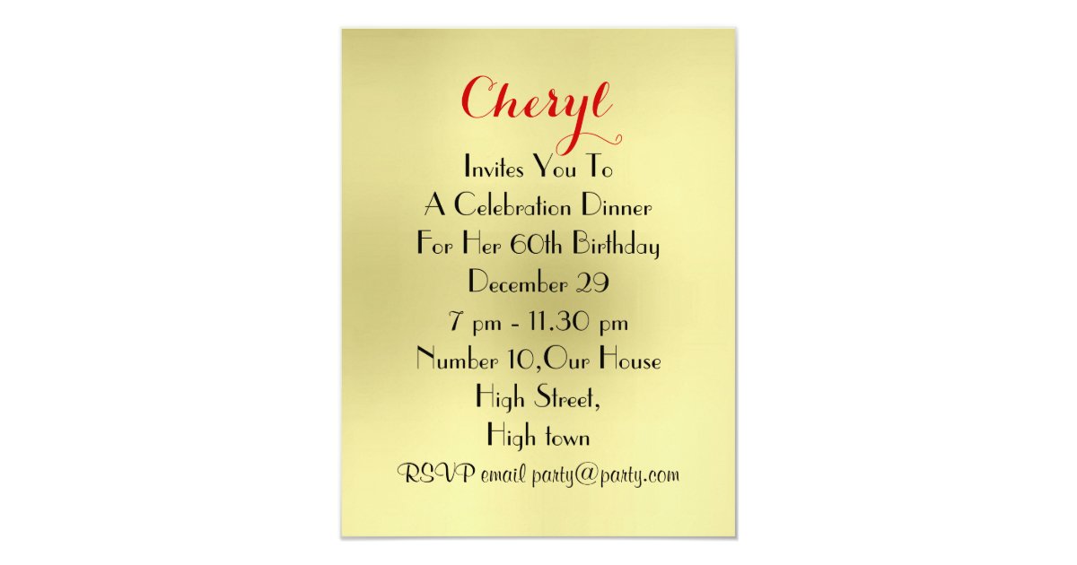 Come Dine With Me Dinner Party Place Setting Invitation | Zazzle.com