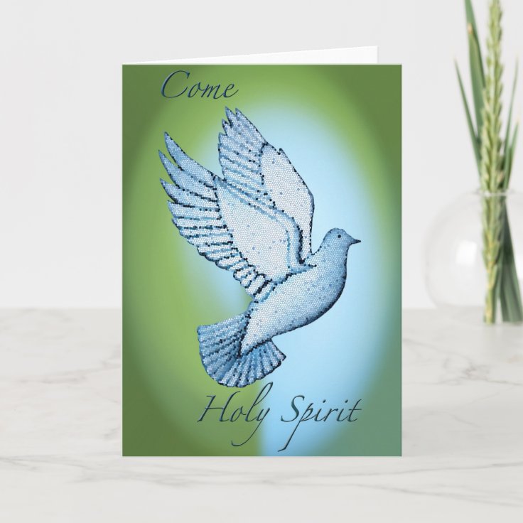 Come Holy Spirit Card | Zazzle