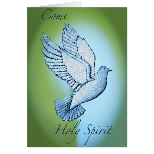 Come Holy Spirit Card | Zazzle.com
