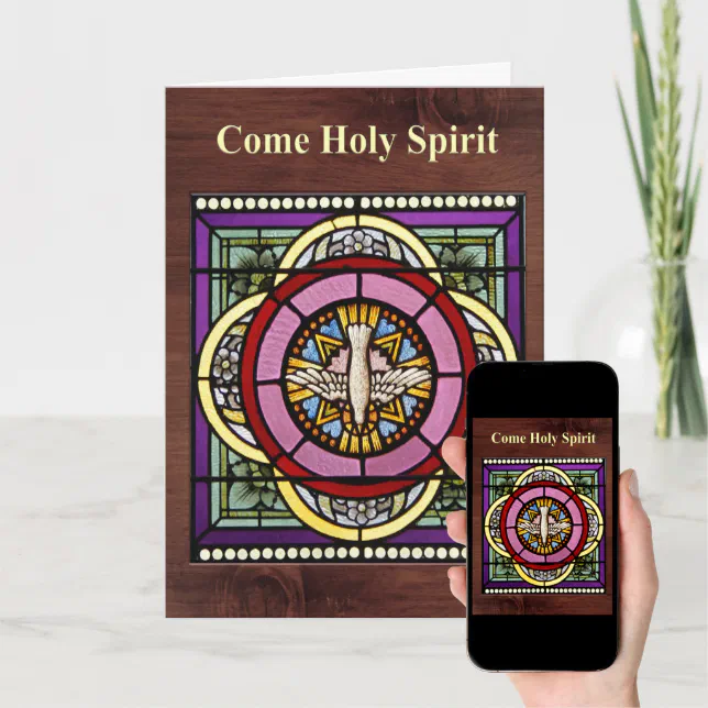 Come Holy Spirit Card | Zazzle