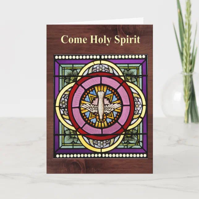 Come Holy Spirit Card | Zazzle