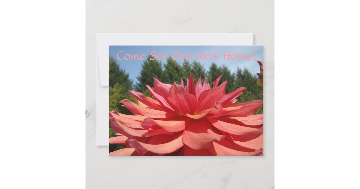 Come See Our New Home Custom Invitations | Zazzle