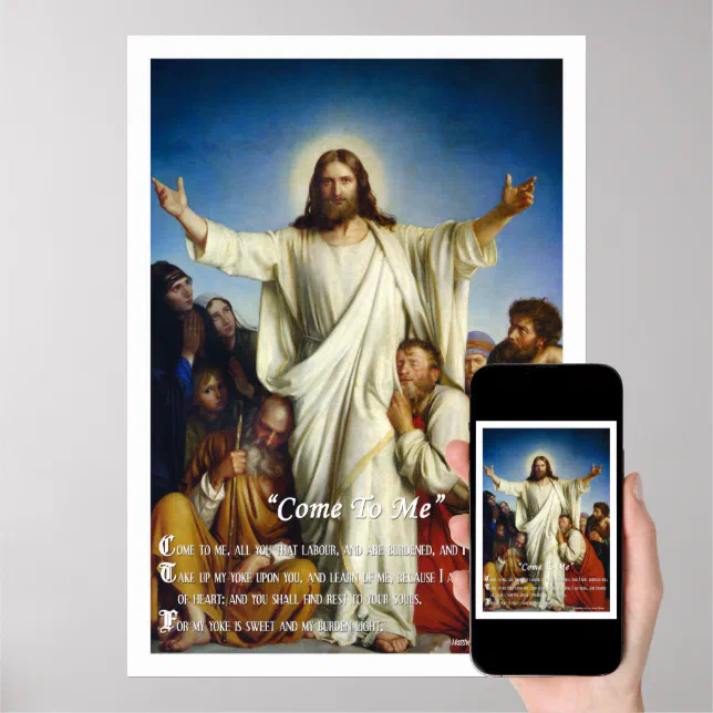 "Come To Me" Custom Poster | Zazzle