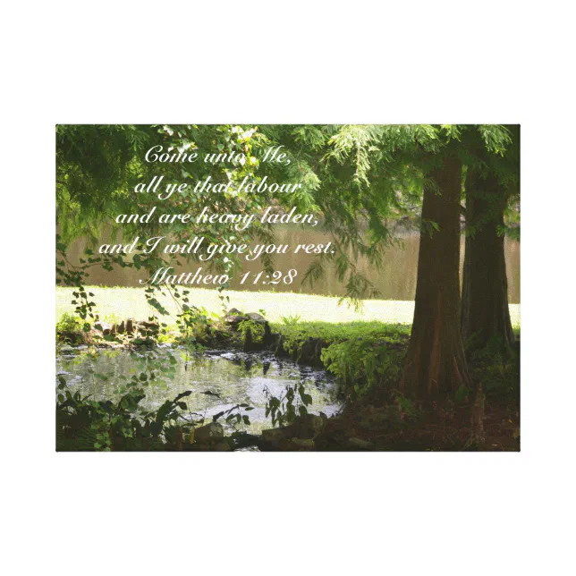 Come Unto Me! Canvas Print | Zazzle