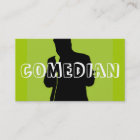 Entertainer Comedy Business Card | Zazzle.com