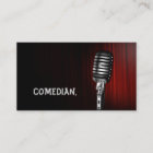 Entertainer Comedy Business Card | Zazzle.com