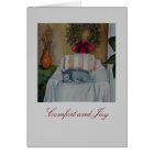 Comfort and Joy Christmas Card | Zazzle.com