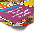 COMIC animal shelter adoption SUPER HERO Poster | Zazzle