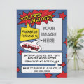 Comic Book Birthday Invitation | Zazzle