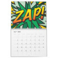 Comic Book Pop Art Calendar | Zazzle