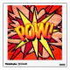 Comic Book Pop Art POW Superhero Wall Decal | Zazzle