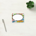 Comic Book Pop Art Speech Bubble Post-it Notes | Zazzle