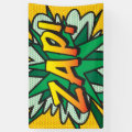 Comic Book Pop Art ZAP! Banner | Zazzle
