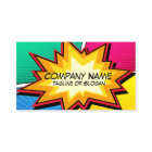 Comic Book Superhero Business Card | Zazzle
