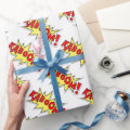 Comic Book Wrapping Paper | Zazzle