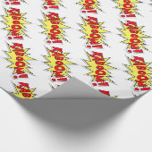 Comic Book Wrapping Paper | Zazzle