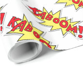 Comic Book Wrapping Paper | Zazzle