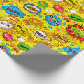 Comic Book Wrapping Paper | Zazzle