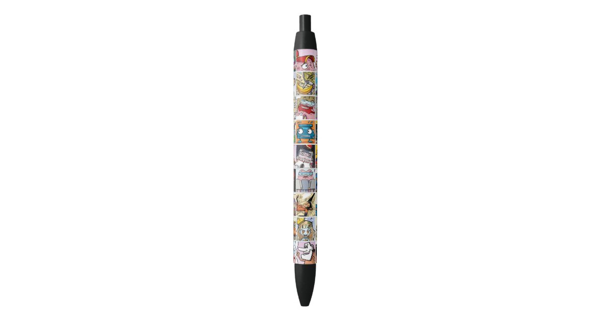 Comic Cool Characters Grid Colorful Pattern Pen | Zazzle