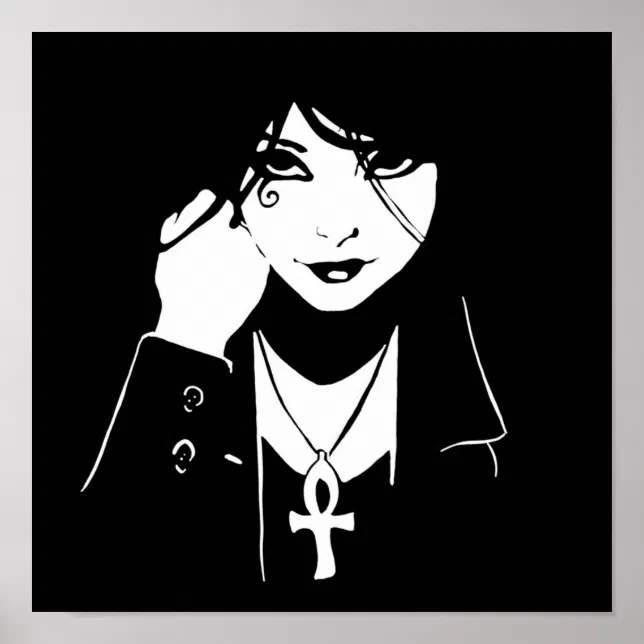 Comics Death Vertigo DC Sandman Poster | Zazzle