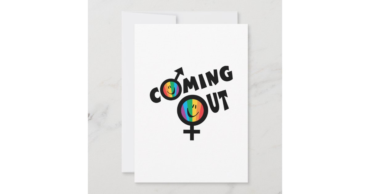 Coming Out Invitation | Zazzle