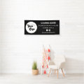 Coming Soon Social Media & Business Logo Minimal B Banner | Zazzle