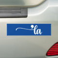 Comma La | Kamala Harris Blue Bumper Sticker | Zazzle