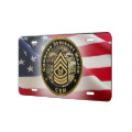Command Sergeant Major CSM License Plate | Zazzle