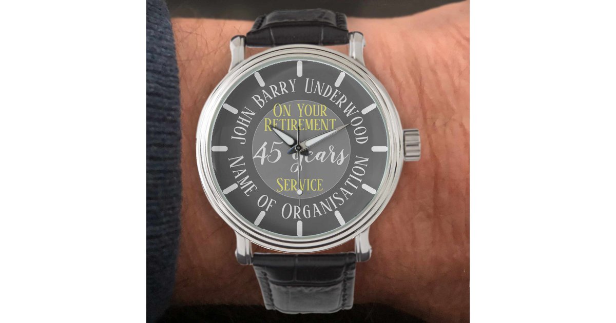 Commemorative Retirement Award Watch | Zazzle
