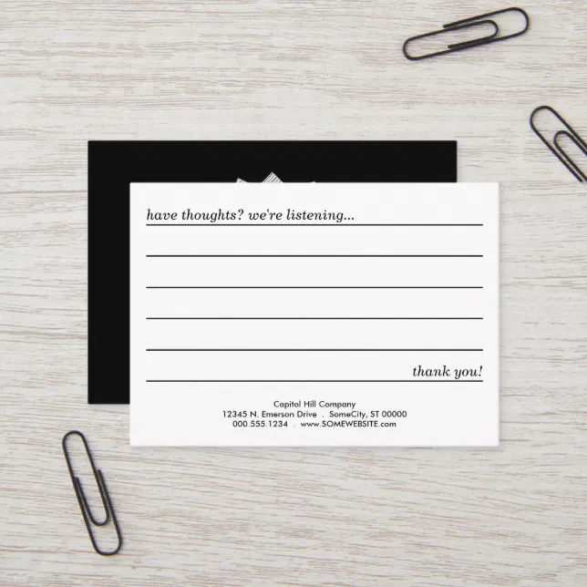 comment card | Zazzle