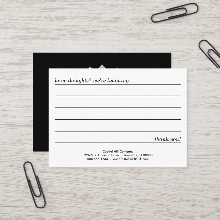 comment card | Zazzle.com