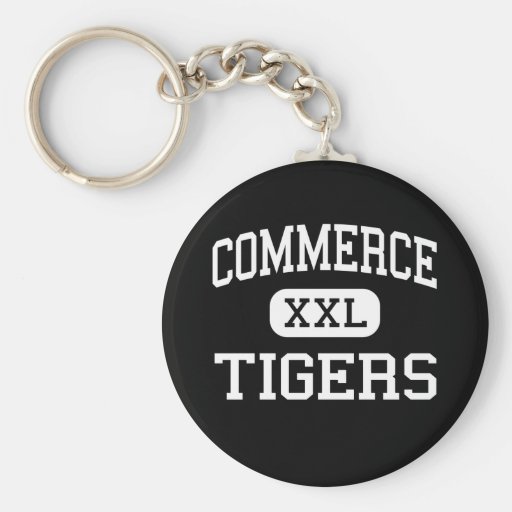 Commerce - Tigers - High School - Commerce Georgia Keychain | Zazzle