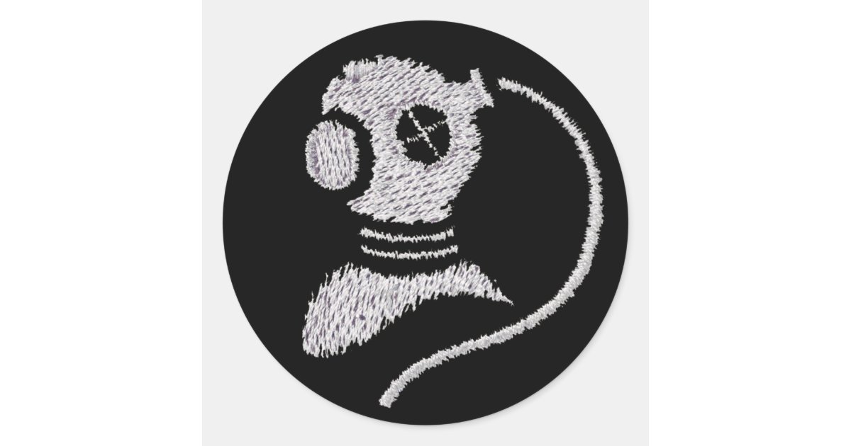 Commercial Diving Helmet Patch sticker | Zazzle