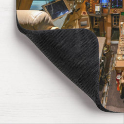 Commercial Jet Cockpit Mouse Pad | Zazzle