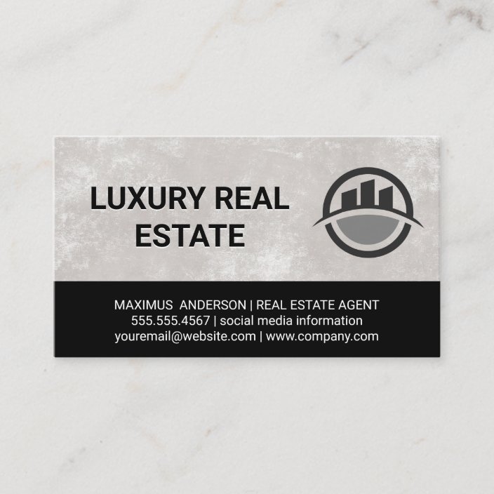 Commercial Residential Buildings Business Card | Zazzle.com