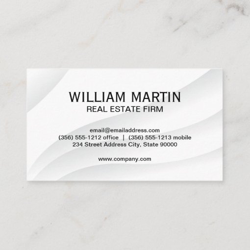 Commercial Residential Real Estate | Property Business Card | Zazzle