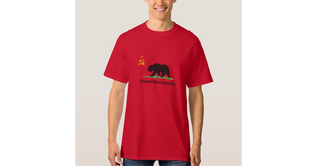 Commiefornia T-Shirt | Zazzle.com