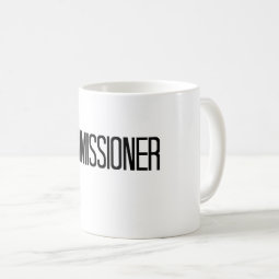 Commissioner Coffee Mug | Zazzle