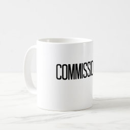 Commissioner Coffee Mug | Zazzle