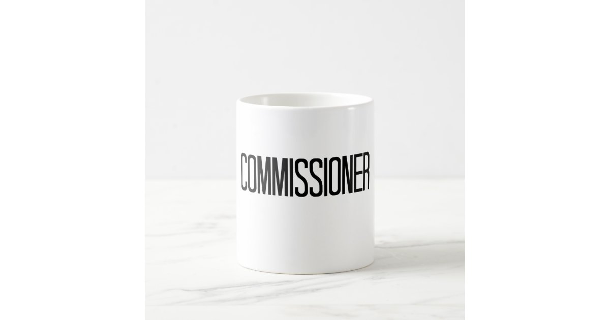 Commissioner Coffee Mug | Zazzle