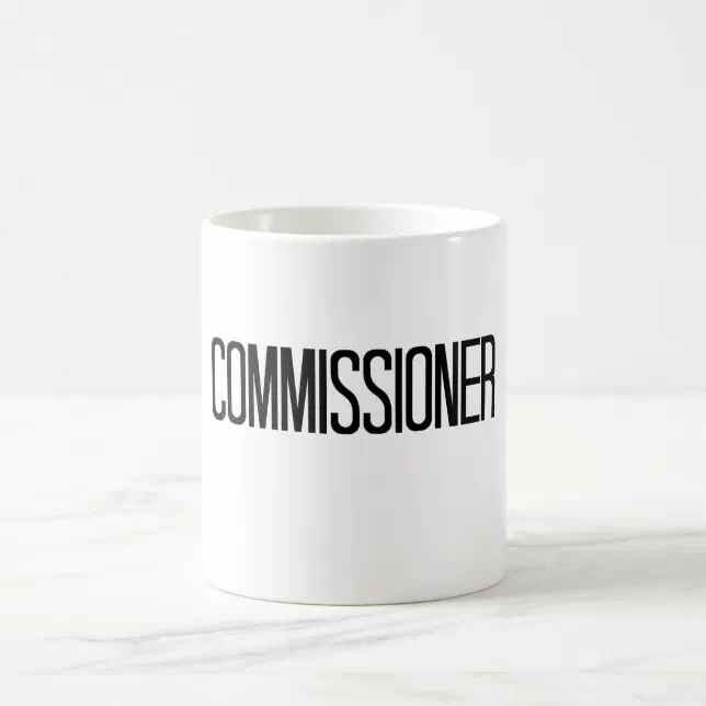 Commissioner Coffee Mug | Zazzle