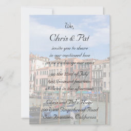 Commitment Ceremony Invitation | Zazzle