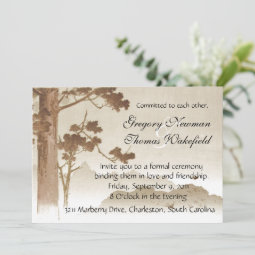 Commitment Ceremony Invitation | Zazzle