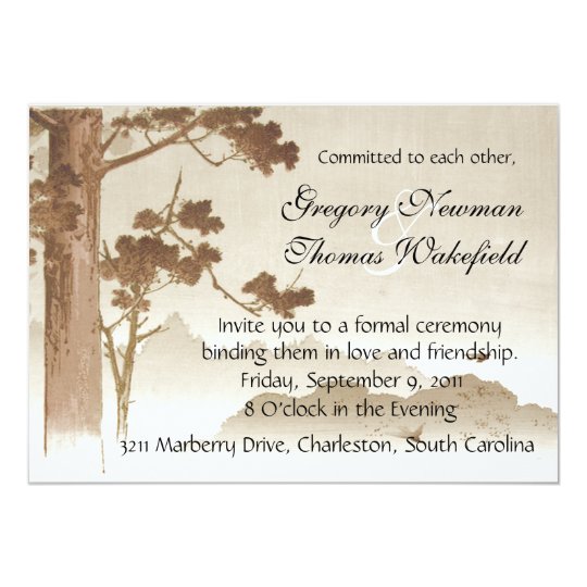 Commitment Ceremony Invitation | Zazzle.com