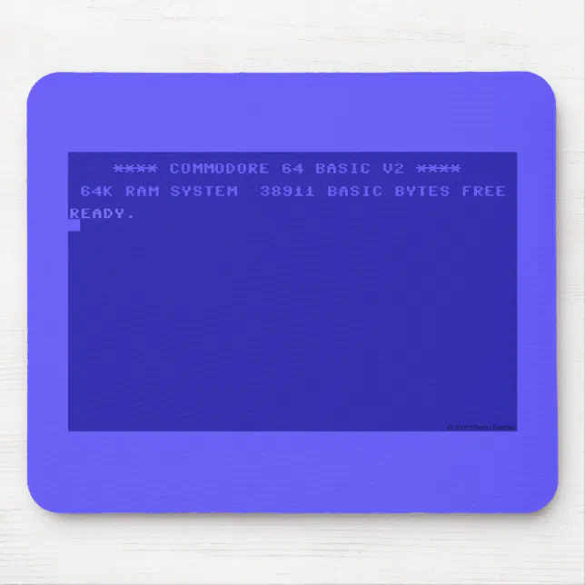 Commodore 64 mouse pad | Zazzle
