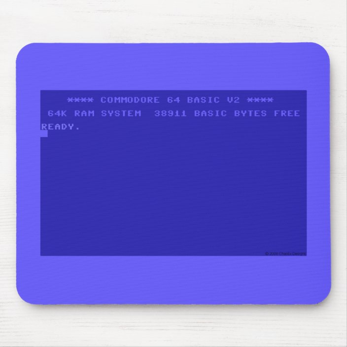 Commodore 64 mouse pad | Zazzle.com