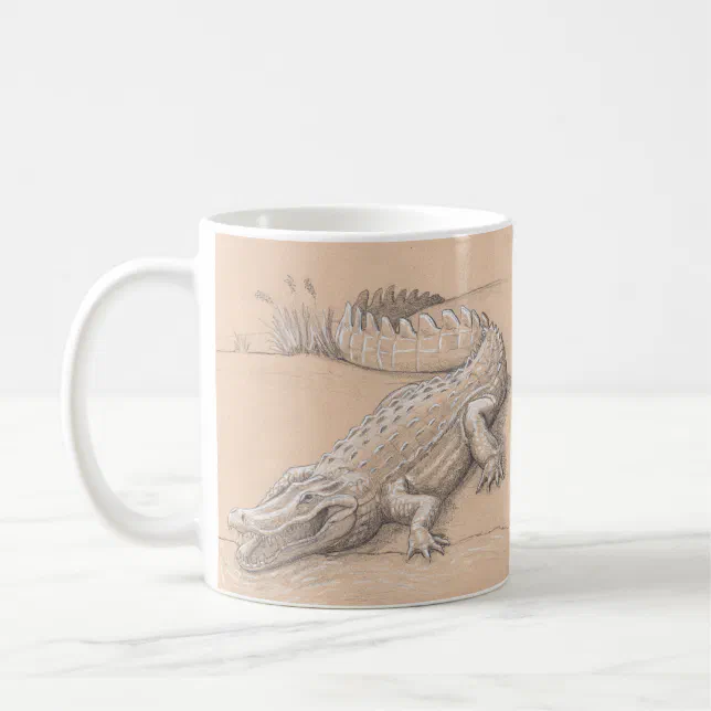 Common Descent Alligator Coffee Mug | Zazzle